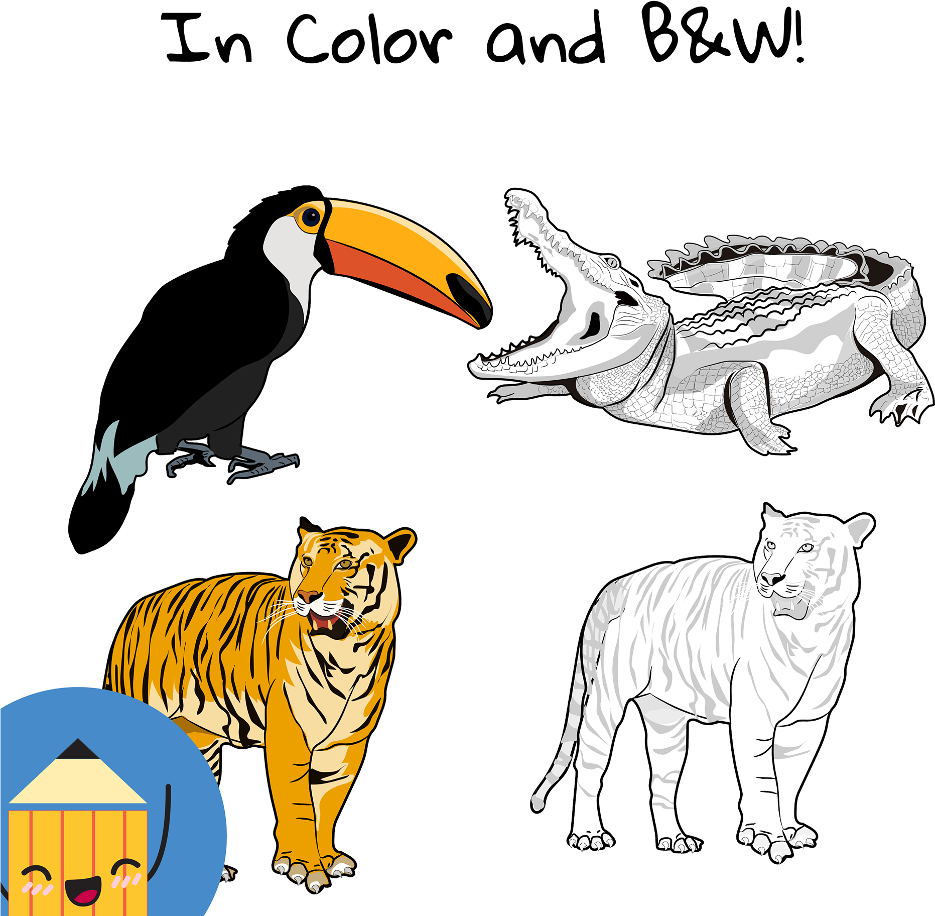 Zoo Animals Clip Art - Zoo - Full Size PNG Clipart Images Download