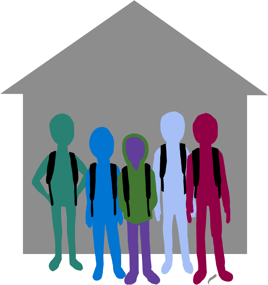 Group Home - Illustration - (1080x1080) Png Clipart Download