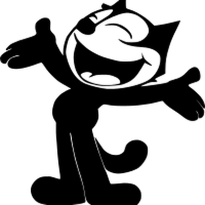 Felix The Cyber Cat - Felix The Cat - (400x400) Png Clipart Download