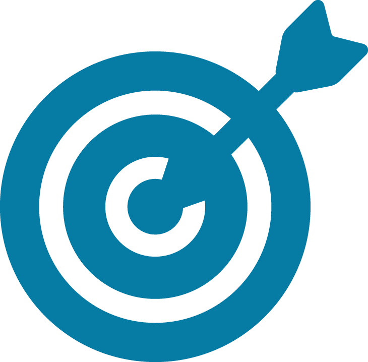 Decoding The System - Goal Icon Blue - (730x718) Png Clipart Download