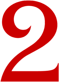 Symbol, Period Number, And Group Number - Red Number 2 Png - (480x344 ...