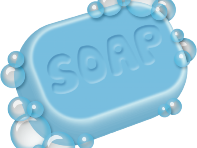 Transparent Soaps Clip Art Banner Transparent Stock - Bar Of Soap Clip ...