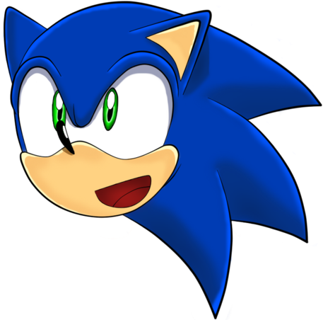 Sonic Face Png Clip Art Download - Sonic The Hedgehog Face Png ...