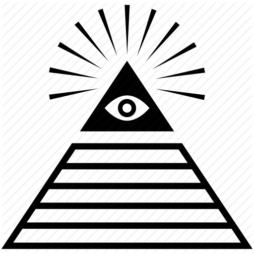 Pyramid Eye Png Clipart Eye Of Providence Clip Art - Japanese Minimal ...