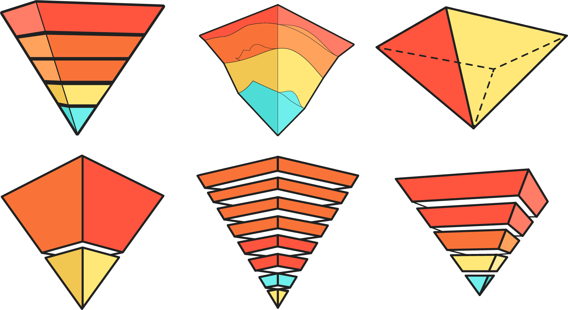 Egypt Clipart Triangle Pyramid - Triangle - (1831x1001) Png Clipart ...