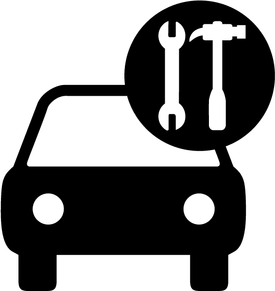 Repair - Car Icon Transparent Background - (750x750) Png Clipart Download