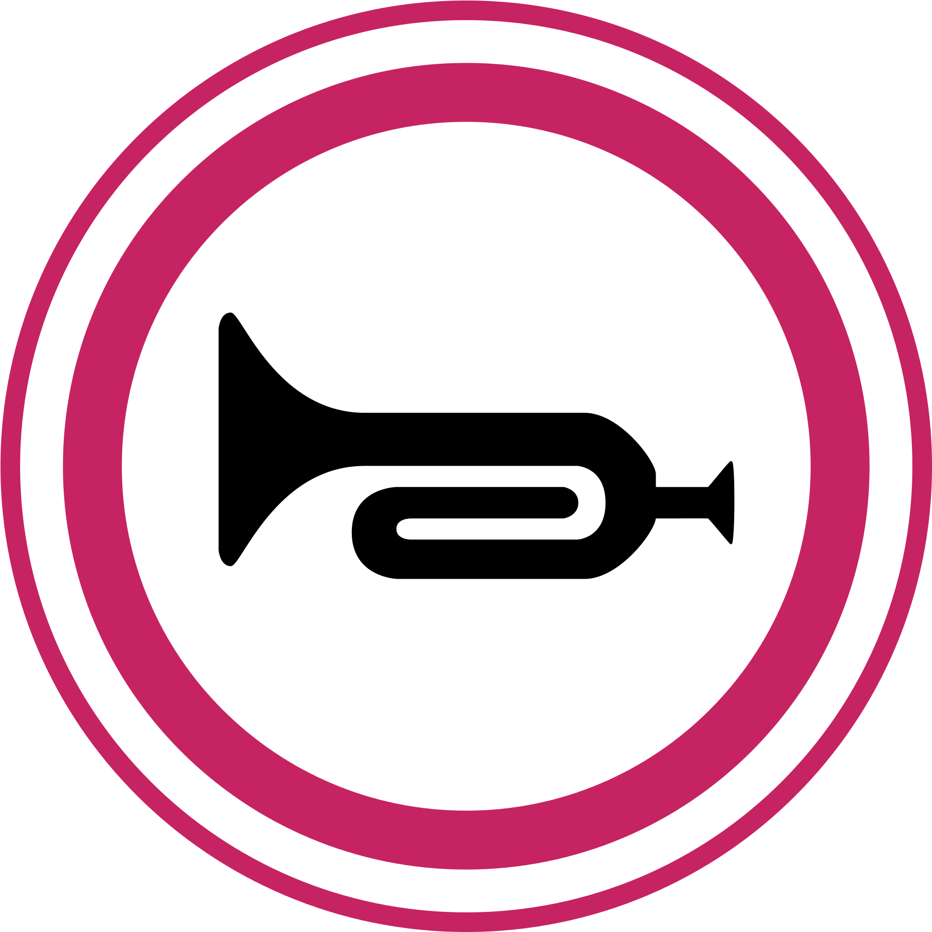 Open - Road Sign Png Horn - (2000x2000) Png Clipart Download