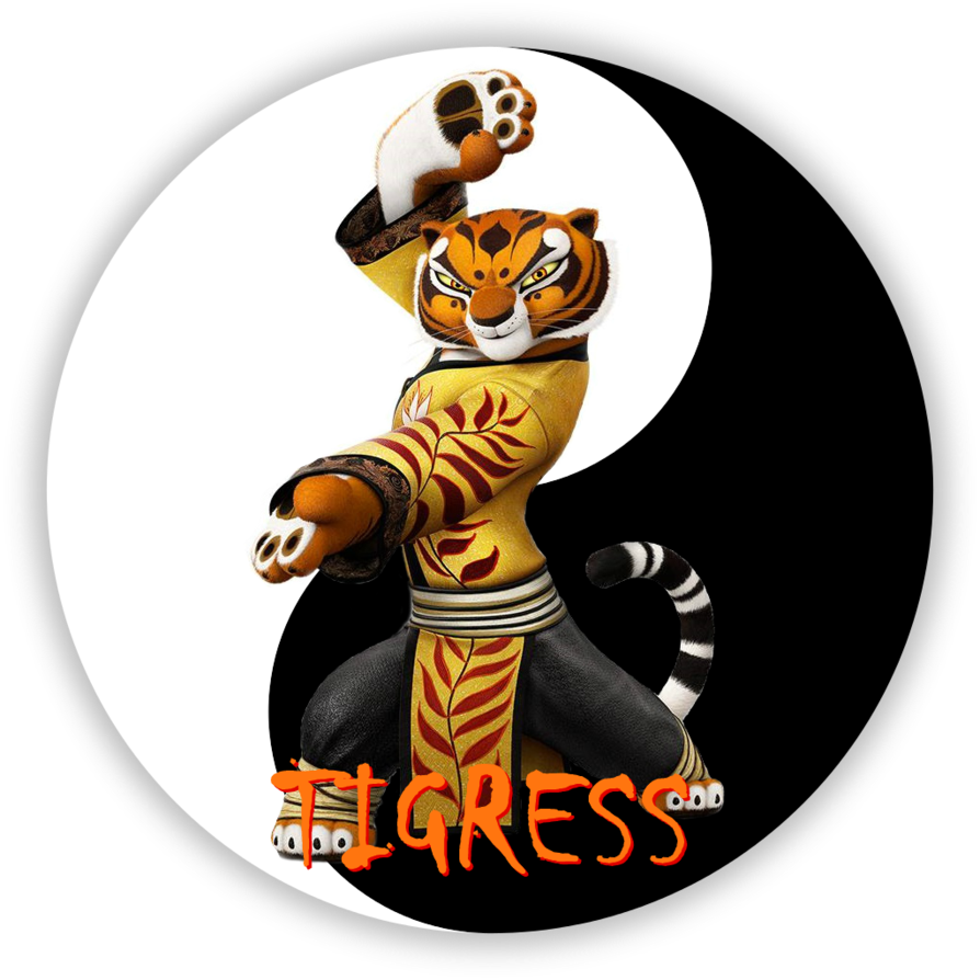 Kung Fu Panda Clipart Tigres - Tiger De Kung Fu Panda - (894x894) Png ...