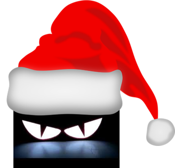 Christmas Watcher - Santa Claus Hat - (675x640) Png Clipart Download