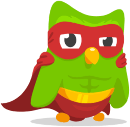 Super Duo Duolingo - (500x500) Png Clipart Download