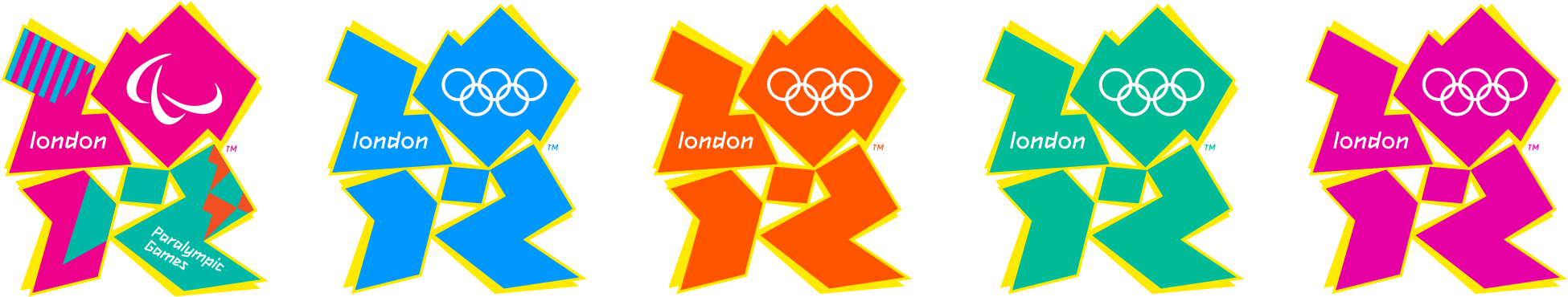 2012 London Olympic Official Logo - London 2012 - (2000x443) Png ...