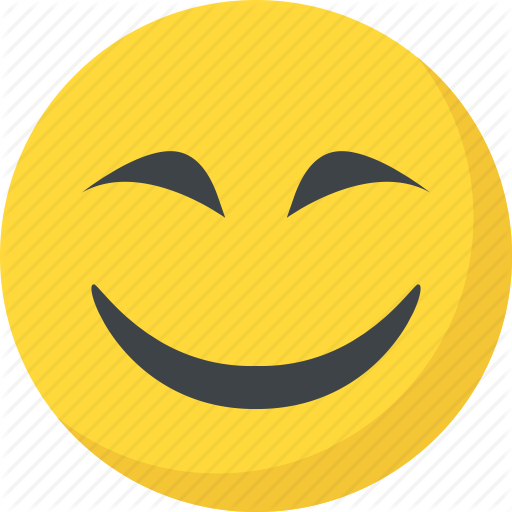 Grin Clipart Smirk - Icon - (512x512) Png Clipart Download