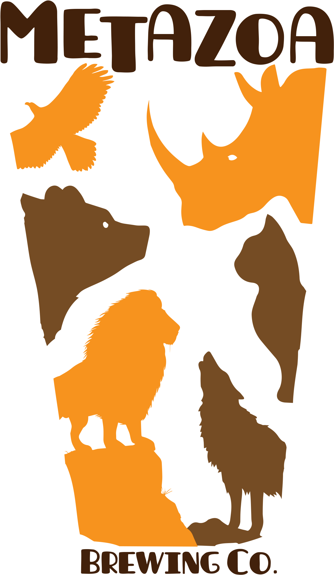 Metazoa Logo - Metazoa Brewing - (1800x2628) Png Clipart Download