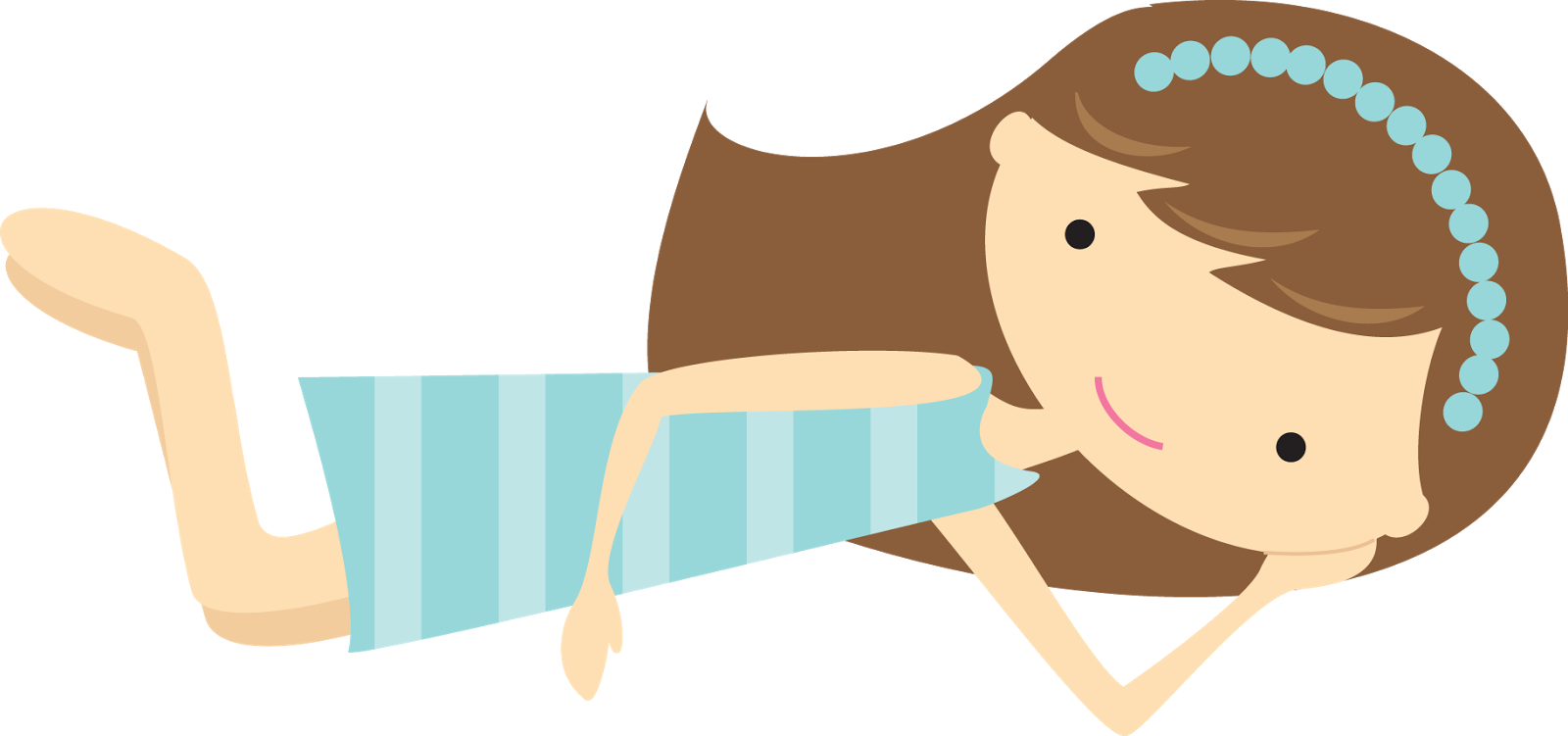 Girls Night Clip Art - Sleepover - (1600x751) Png Clipart Download