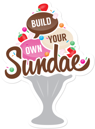 Make Your Own Sundae Sign - (330x447) Png Clipart Download