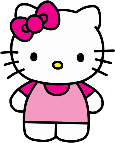 Hello Kitty Png - Pink Hello Kitty Png - (516x640) Png Clipart Download