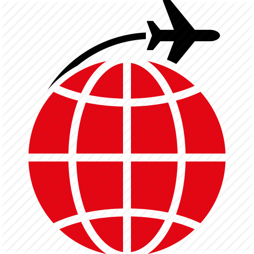 International Flight Icon Clipart Airplane Computer - International ...