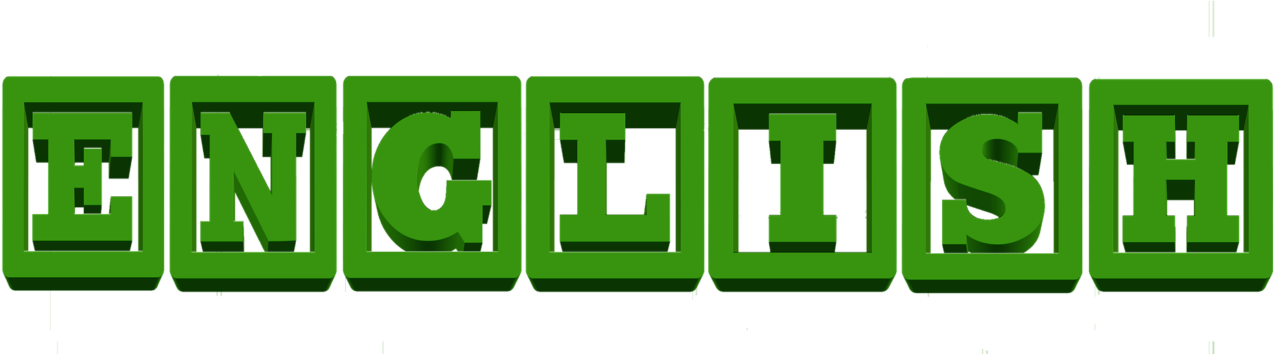 Spanish Block Letters - (1920x515) Png Clipart Download