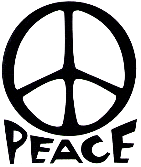Words Transparent Peace Clipart Download - Peace Sign Cut Out - Full ...