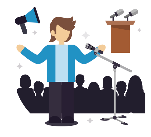 Clipart Library Library Keynotes - Public Speaking - (700x500) Png ...