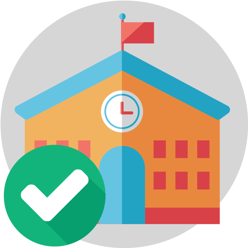 School Registration - School Management Icon Png - (1024x1024) Png ...