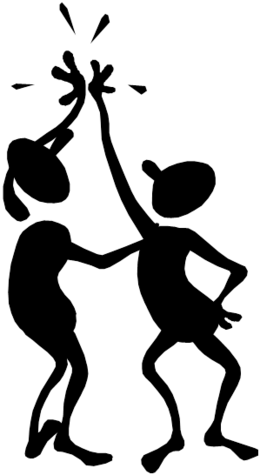 About 2207 Free Commercial & Noncommercial Clipart - High Five Stick ...