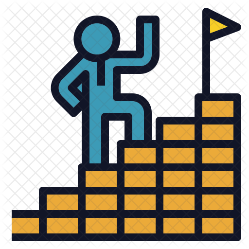 Success Ladder Icon - Path To Success Icon - Full Size PNG Clipart ...