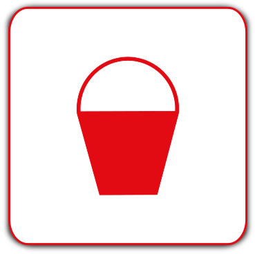 Fire Bucket Safety Sign - Fire Bucket Safety Sign - (400x400) Png ...