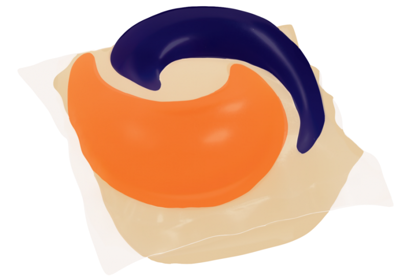 Laundry Detergent Or Dangerous Snack - Tide Pod Clipart Transparent ...