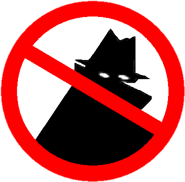 Stranger Danger Clipart - Neighborhood Watch Logo Vector - (396x390 ...