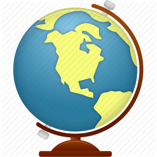 Earth Icon Gif Clipart Globe World Earth - Globe Icon Gif - (512x512 ...