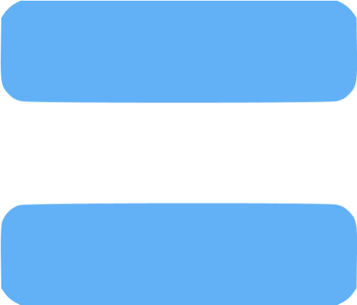 Tropical Blue Equal Sign 2 Icon - Cnsx:huge - (512x512) Png Clipart ...