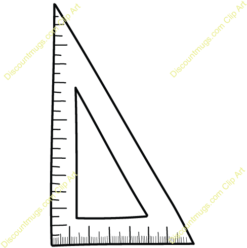 Triangle Clipart Triangle Ruler - Triangle Ruler Clip Art - Full Size ...