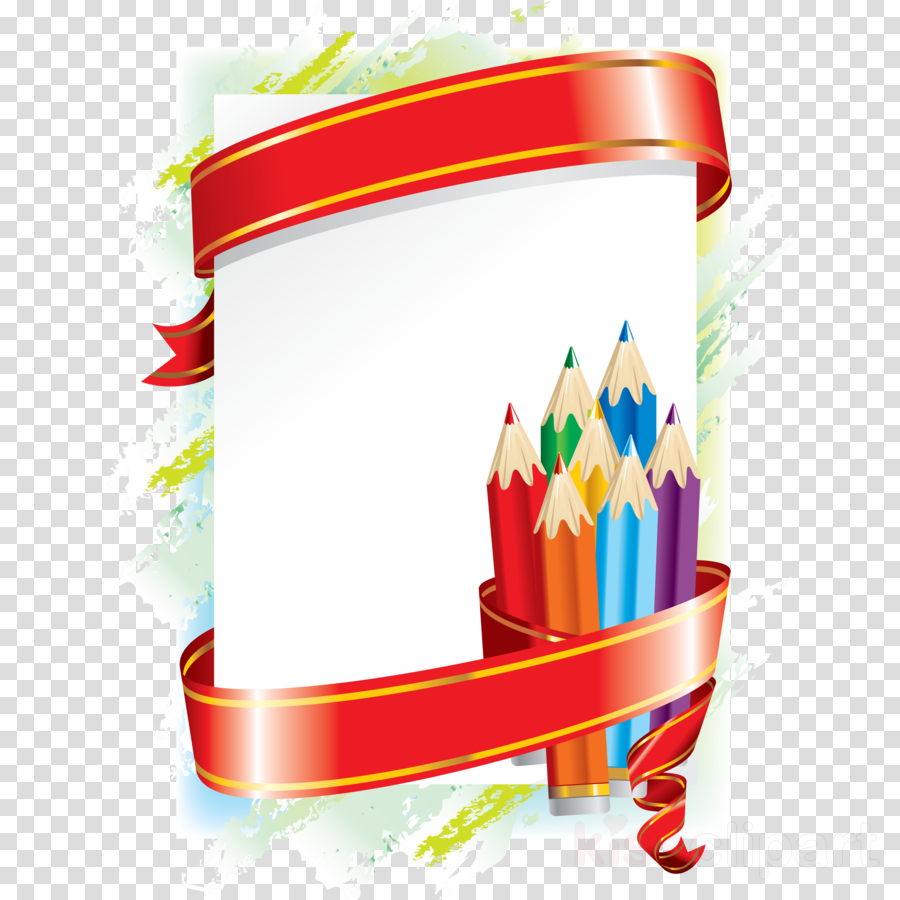 Download School Supplies Borders And Frames Clipart - School Border ...