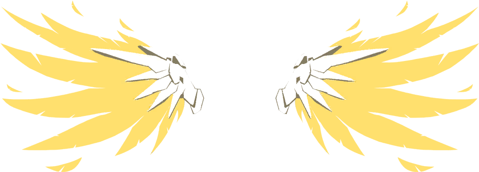 Mercy Wings Png - Overwatch Mercy Wings Png - (1024x512) Png Clipart ...
