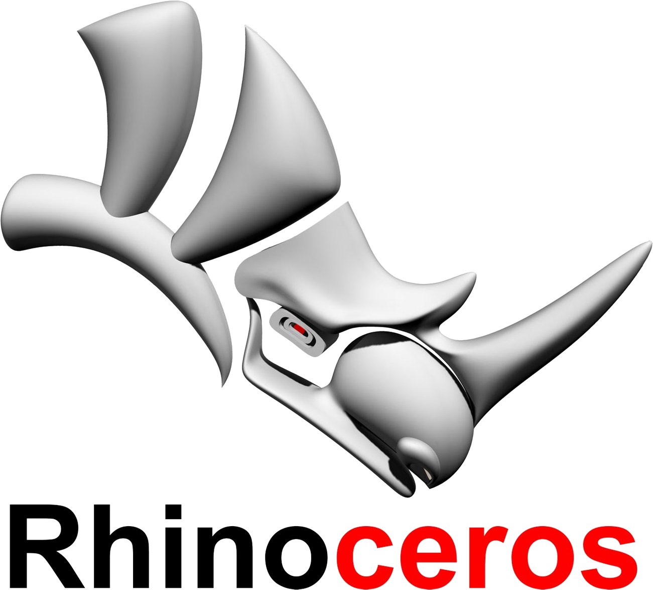 Rhino 3d Logo Png - (1314x1194) Png Clipart Download