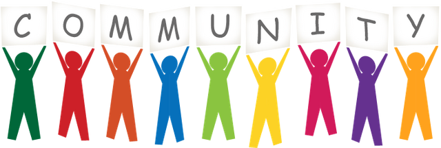 Clip Black And - Community Health Clipart - (640x216) Png Clipart Download