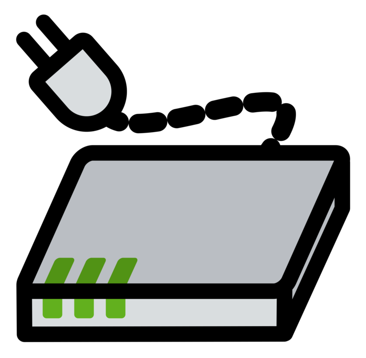 Borders And Frames Broadband Modem Computer Icons Internet - Modem ...