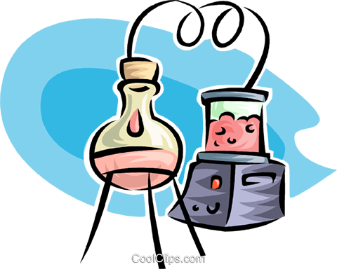 Science Experiment Royalty Free Vector Clip Art Illustration - Science ...