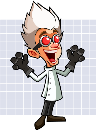 Mad Scientist - Evil Scientist Cartoon Characters - Full Size PNG ...