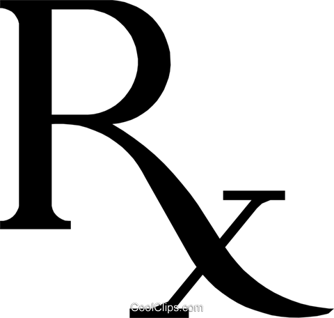 Pharmaceutical Prescription Symbol Royalty Free Vector - Pharmaceutical ...