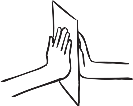 Team Game Using Paper - (600x450) Png Clipart Download