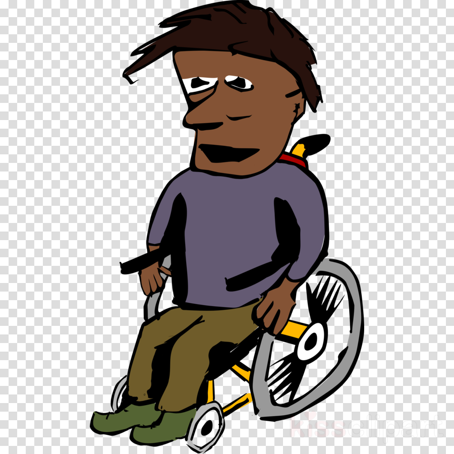 Clip Art Wheel Chair Clipart Wheelchair Disability - Animated Wheel ...