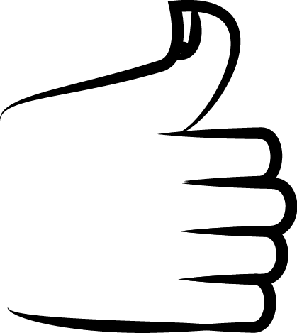 2 Pointing Finger - 2 Pointing Finger - (419x469) Png Clipart Download