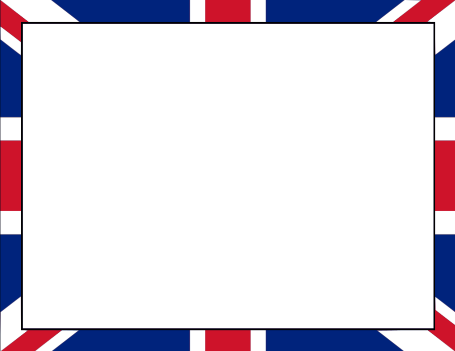 British Flag Border Clipart Union Jack Flag Clip Art - British Flag ...