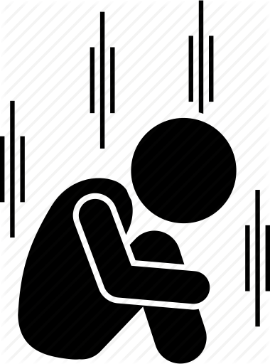 Sadness Clipart Sad Child - Sad Child Icon - (380x512) Png Clipart Download