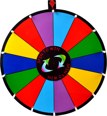 Spin Clip Wheel - Spinning Prize Wheel Gif - Full Size PNG Clipart ...