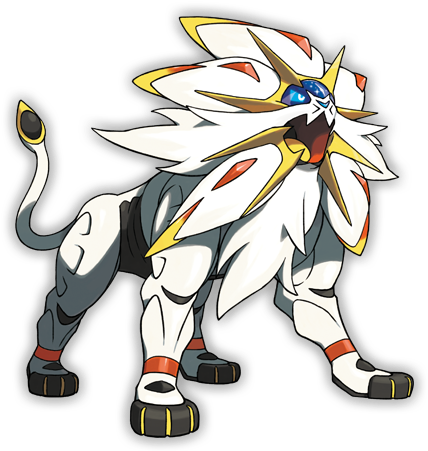 Solgaleo - Pokemon Sun - (500x453) Png Clipart Download