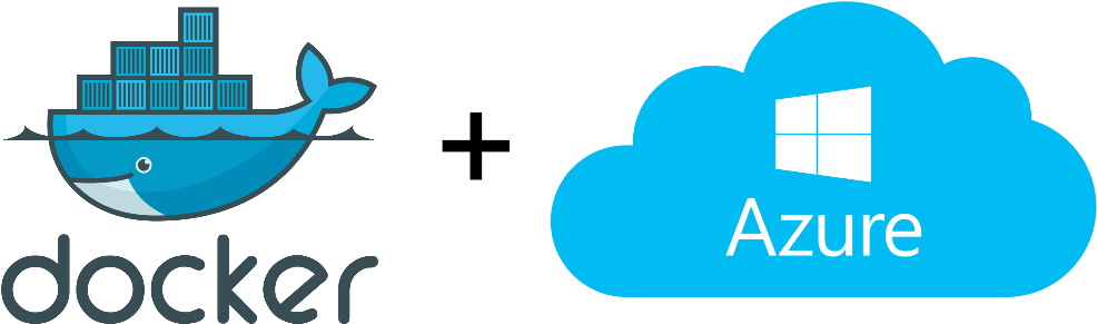 Net Core Mvc On Azure Container And Registry Service - Docker For Azure - (1028x351) Png Clipart ...