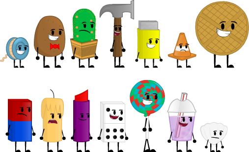 Poses By Retro-guy - Object Show Poses - (507x311) Png Clipart Download